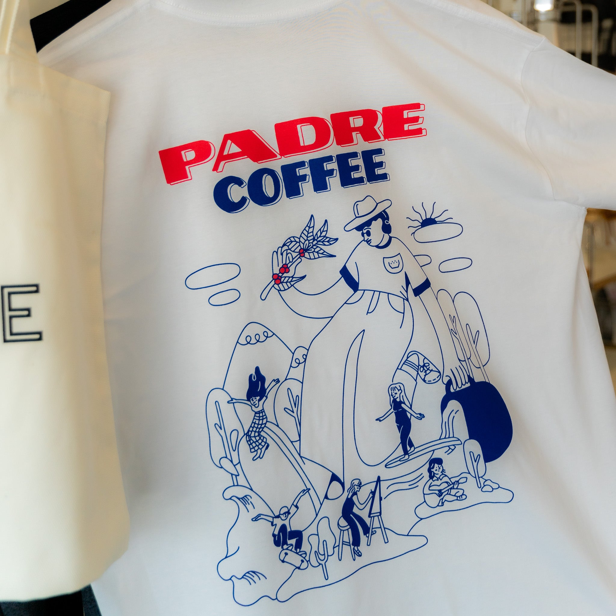 All Together Now Tee - White – Padre Coffee