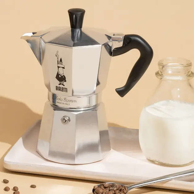 Bialetti Mokka Express Stovetop 4 Cup – Padre Coffee